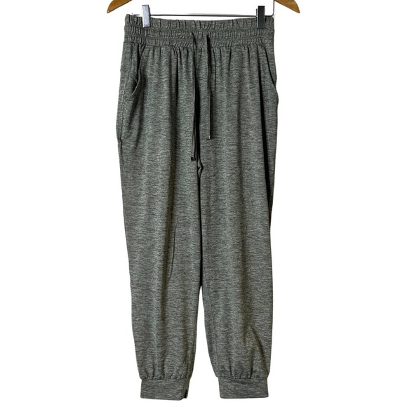 zuda | Pants & Jumpsuits | Zuda Zcool Cropped Joggers Heather Olive Xs ...